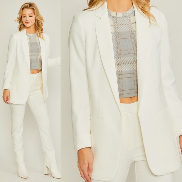 Love Tree | Jackets & Coats | Colby Woven Blazer | Poshmark